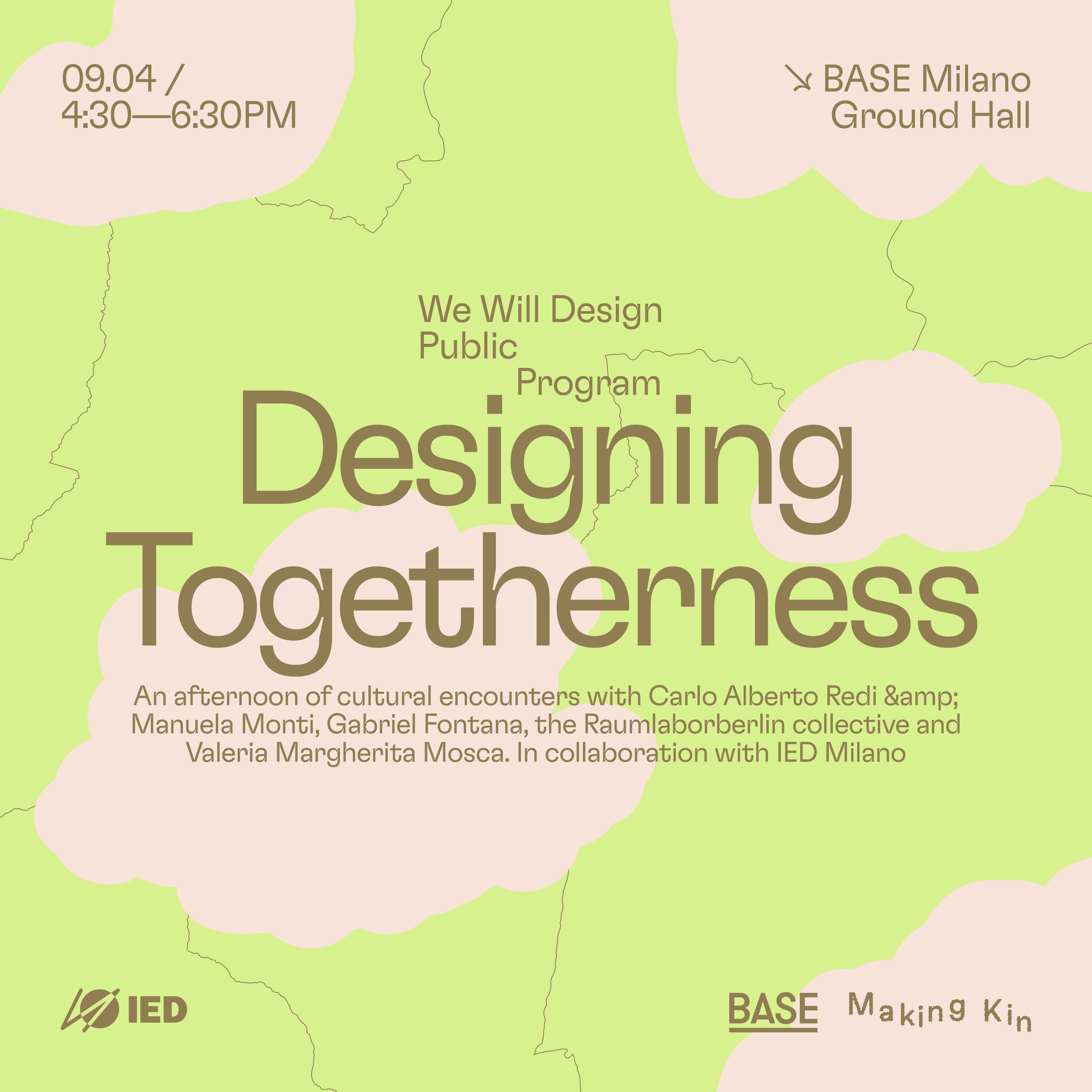 Designing Togetherness - BASE Milano