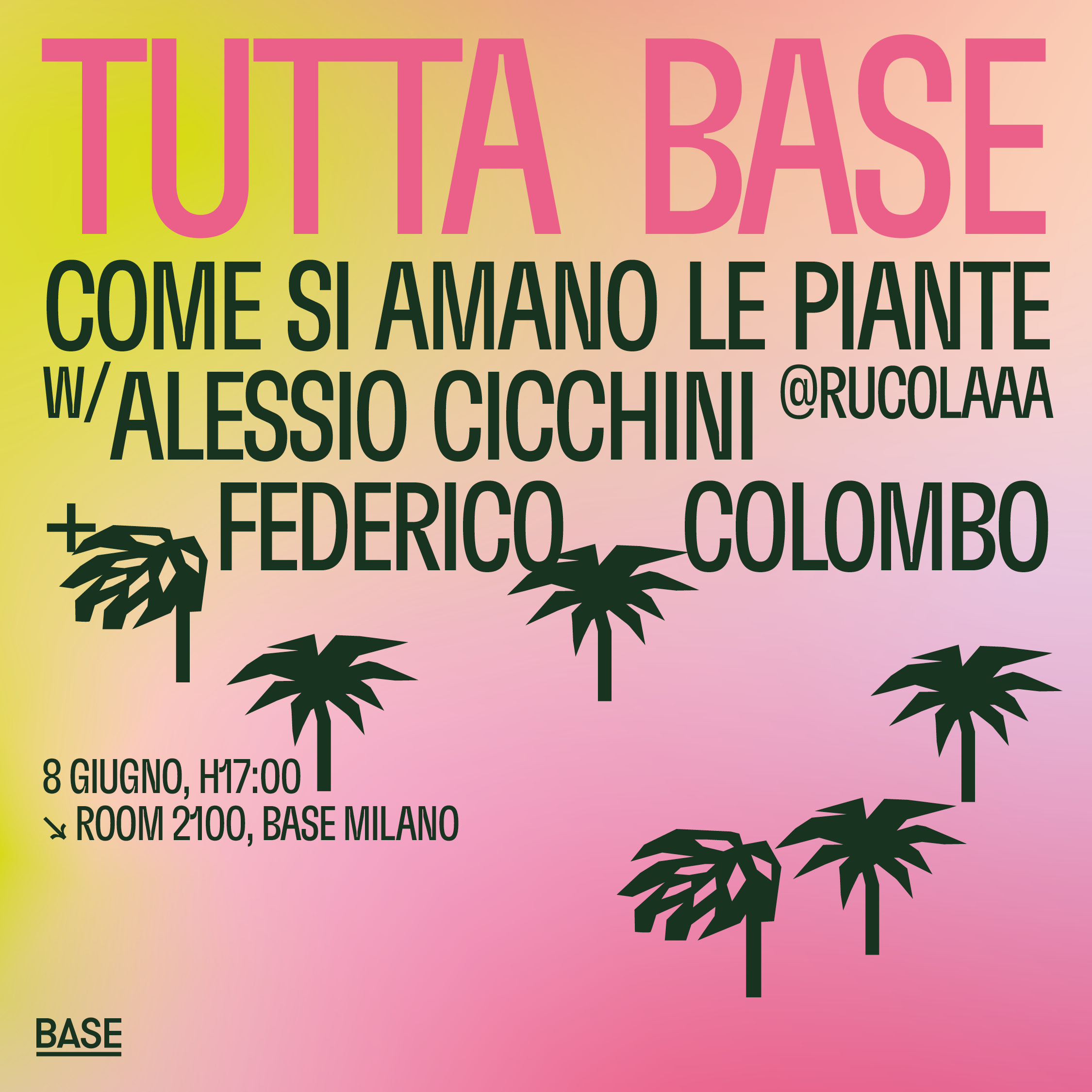 Come si amano le piante / Alessio Cicchini in dialogo con Federico ...