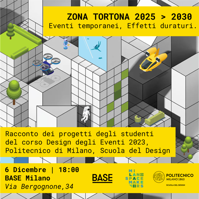 Zona Tortona 2025 > 2030 - BASE Milano