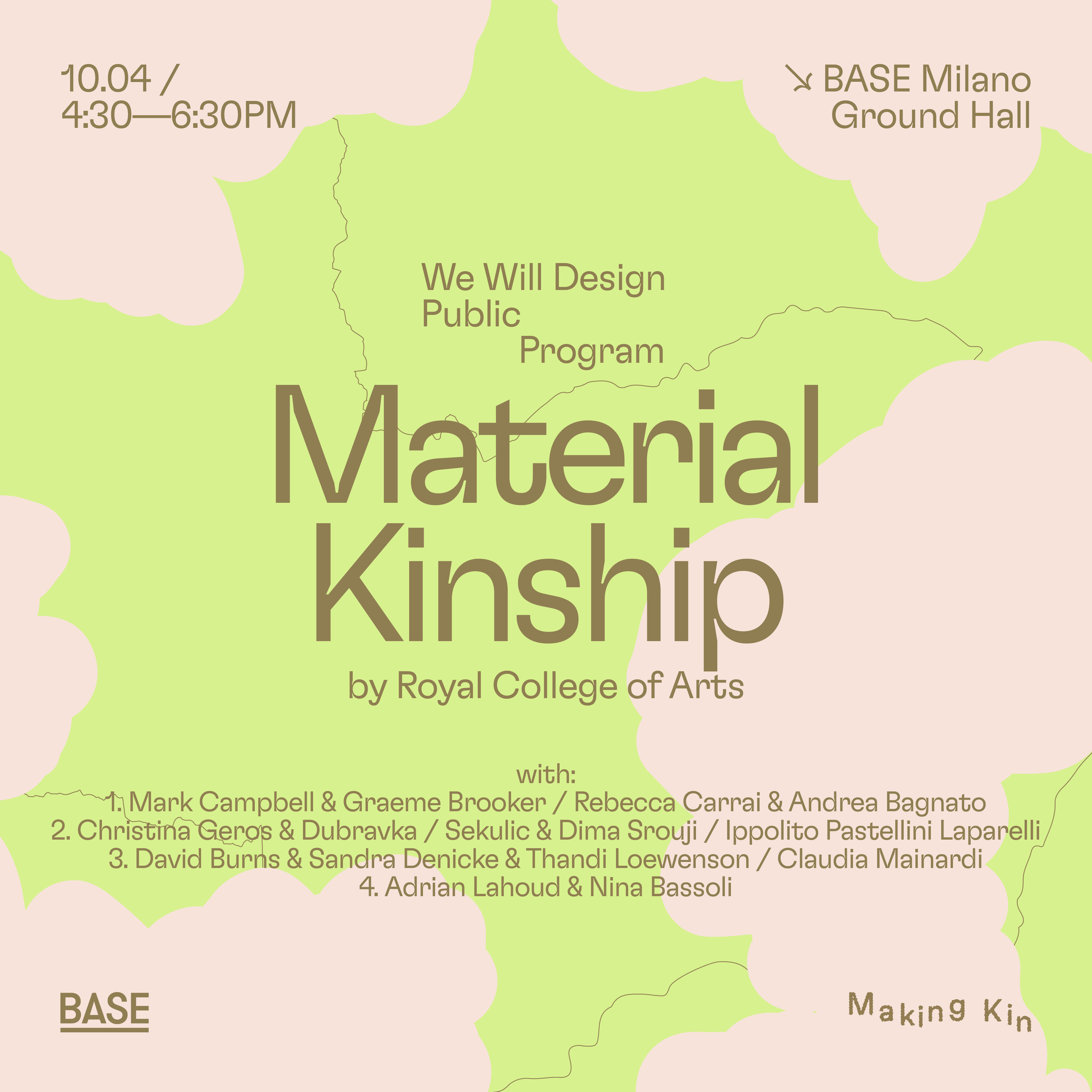 MATERIAL KINSHIP - BASE Milano