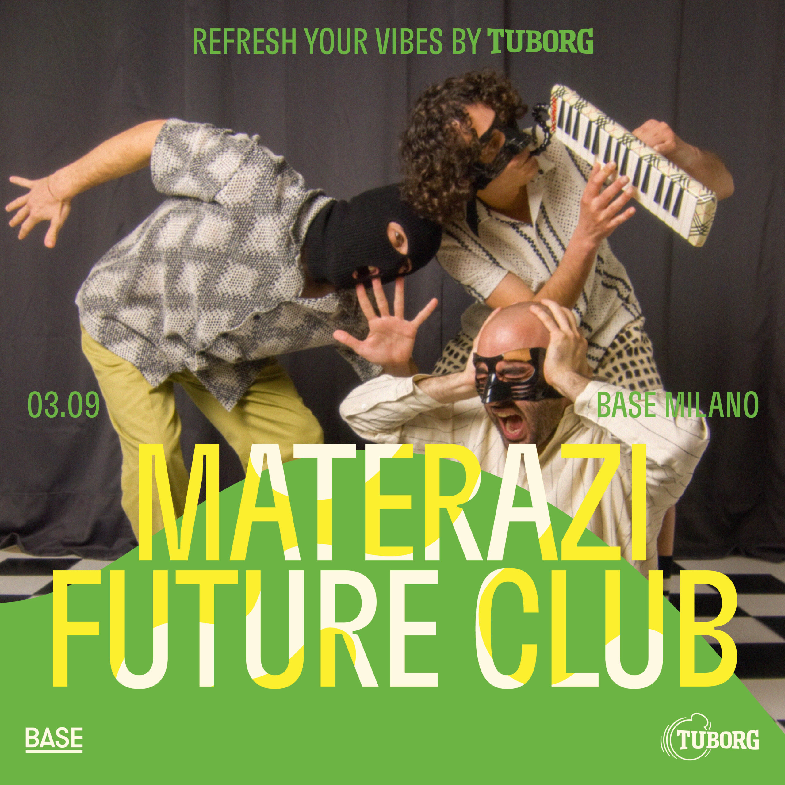 Refresh your vibes W/ Materazi Future Club - BASE Milano